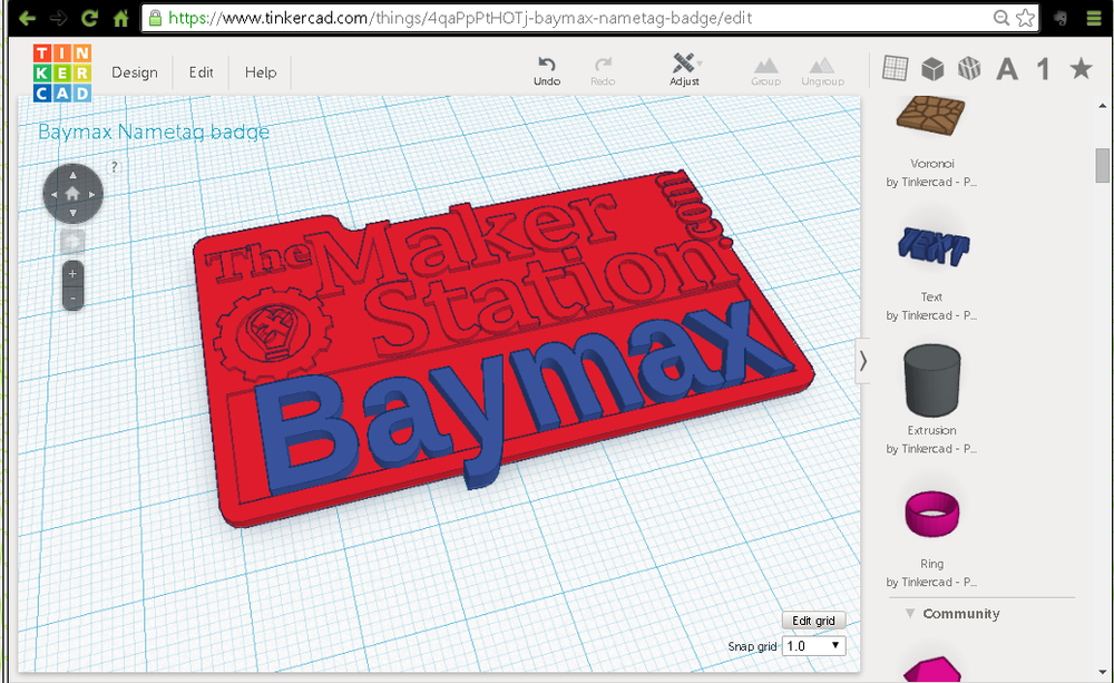 Intro to 3D Modeling with Tinkercad.com - The Maker Station Wiki!